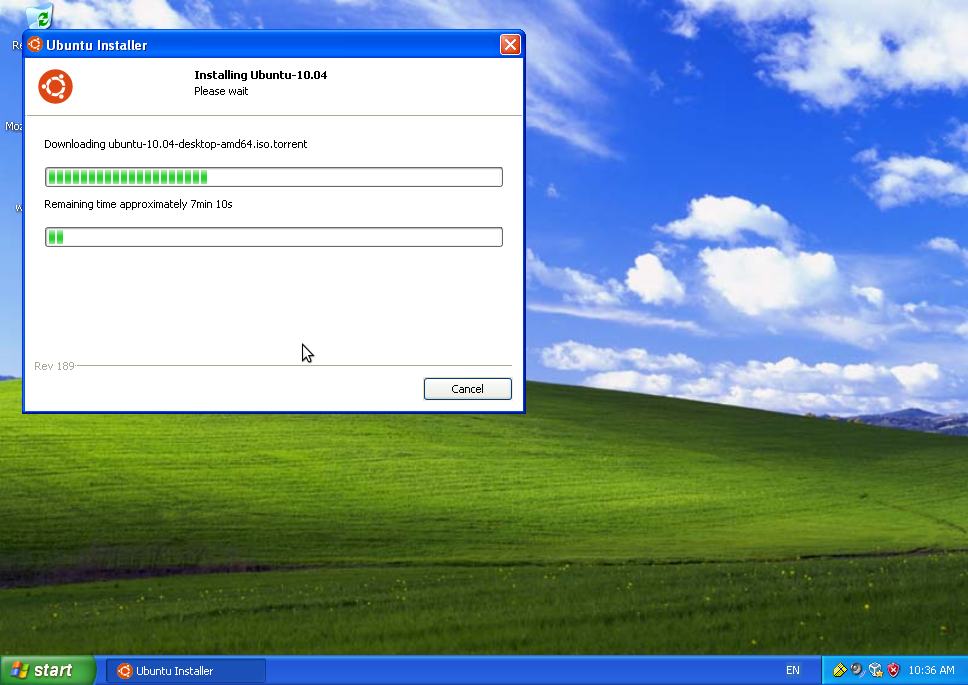 Matt's blog: Wubi: installing Ubuntu inside Windows